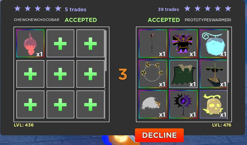 goofy GPO trade | Fandom