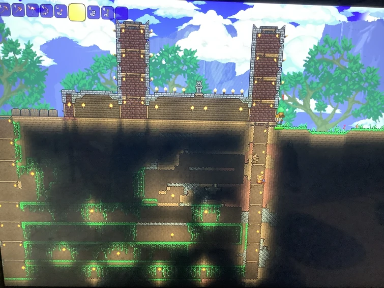 Rate my terraria base (so far) | Fandom