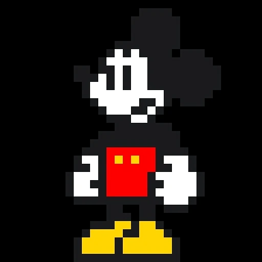 Mickey Mouse Pixel Art Variations made by Me! | Fandom