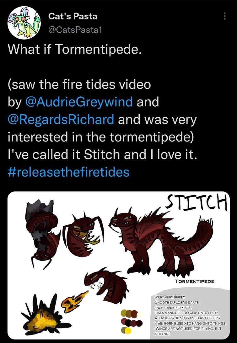 The Fire Tides Dragon Species | Fandom