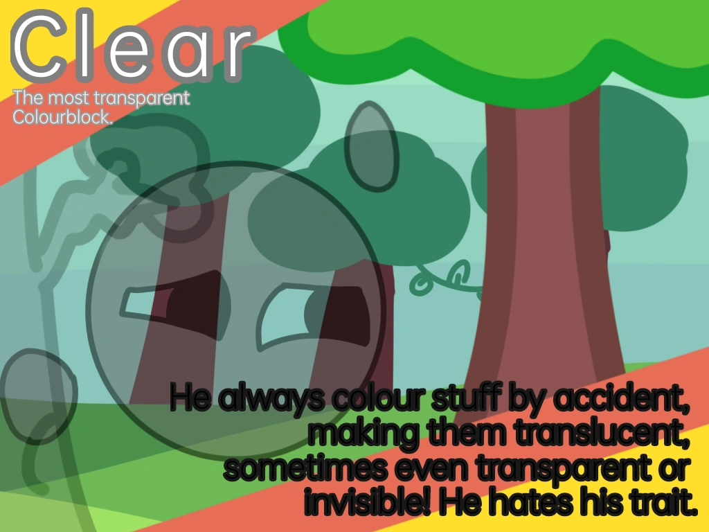 y'all what do you think about this clear colourblock fanmade i made a few months ago | Fandom