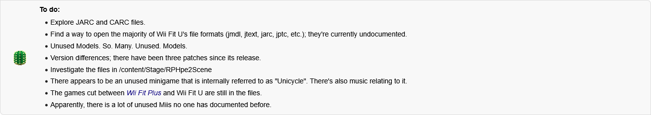 Apparently there are unused Wii Fit U Miis. | Fandom