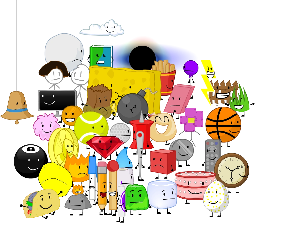 This is what the BFDIA cast would look like if there were 51 ...