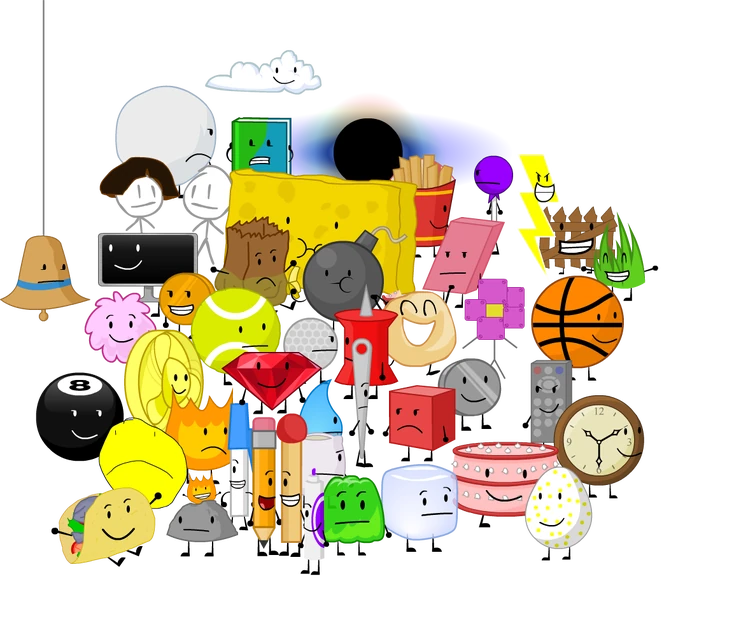 This is what the BFDIA cast would look like if there were 51 ...