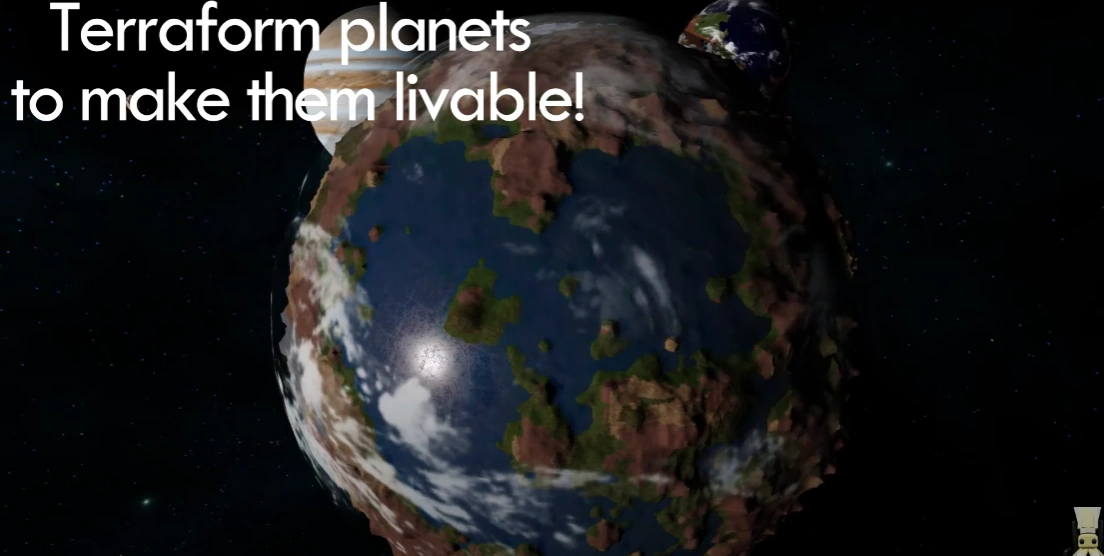 why is the moon used as the terraforming example in the trailer | Fandom