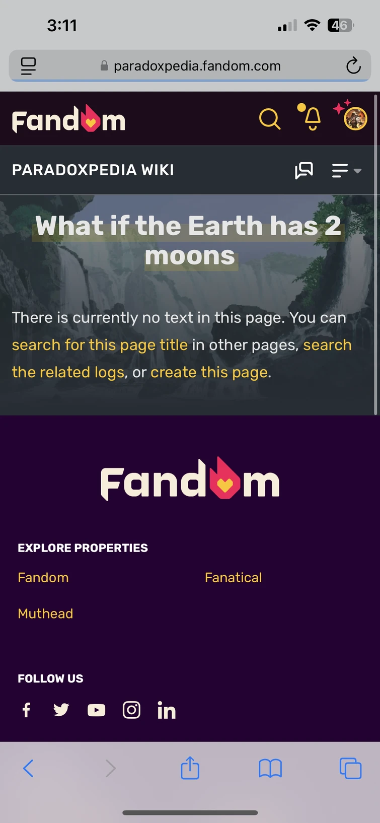 Why are all the pages empty? | Fandom