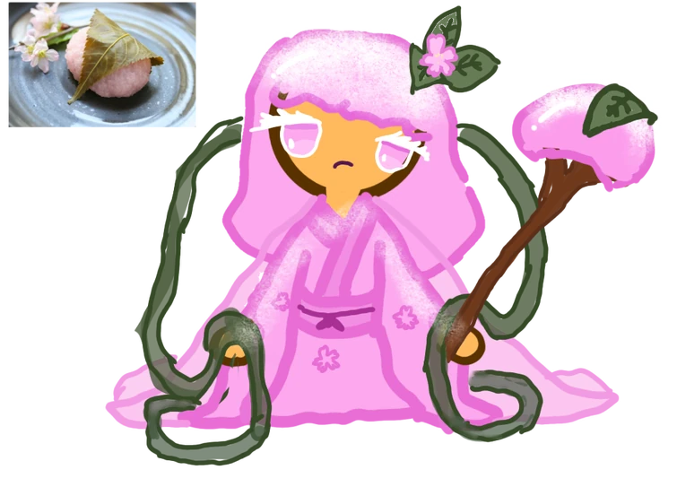 Sakura Mochi Cookie (japanese food) | Fandom