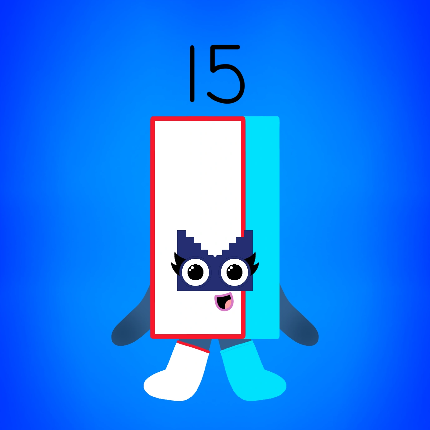I drew Numberblock 15 :D | Fandom