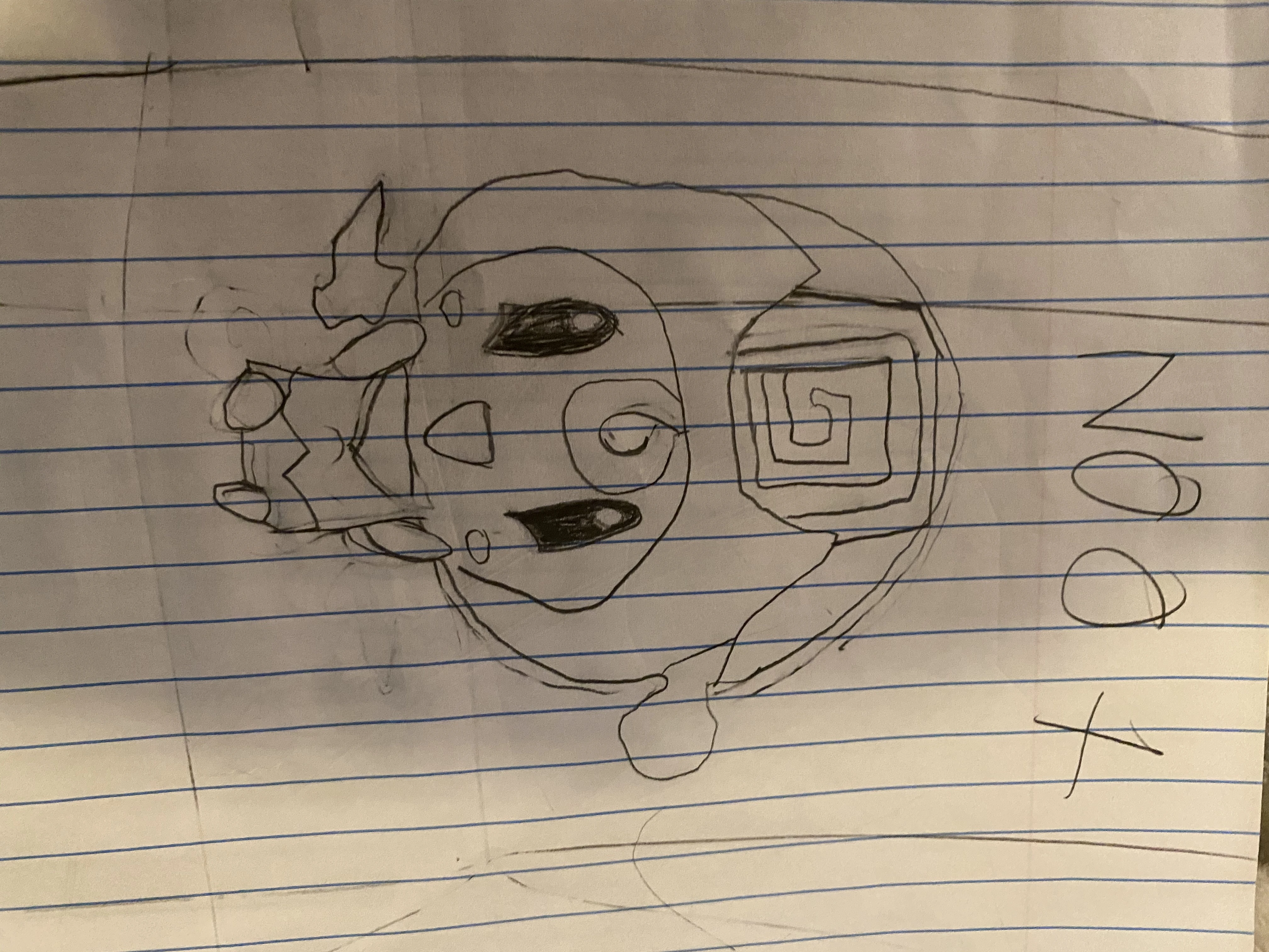 My old drawings of noot and flora when i started playing prodigy in 4th ...