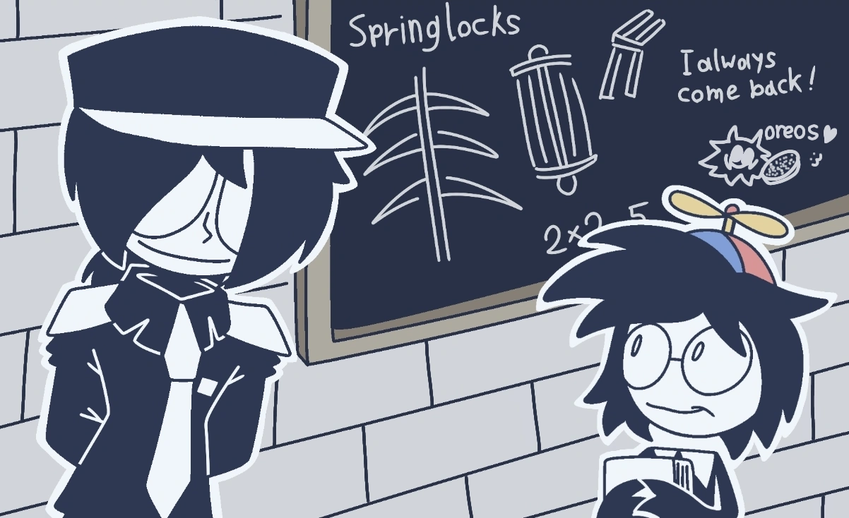 Mister Afton teaches how to make springlocks :> | Fandom