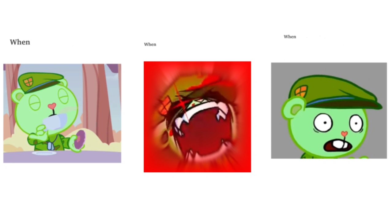 Here, have flippy meme template | Fandom