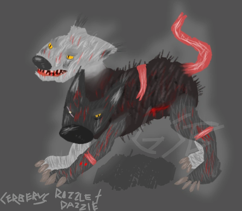 CERBURUS RAZZLE AND DAZZLE ART | Fandom