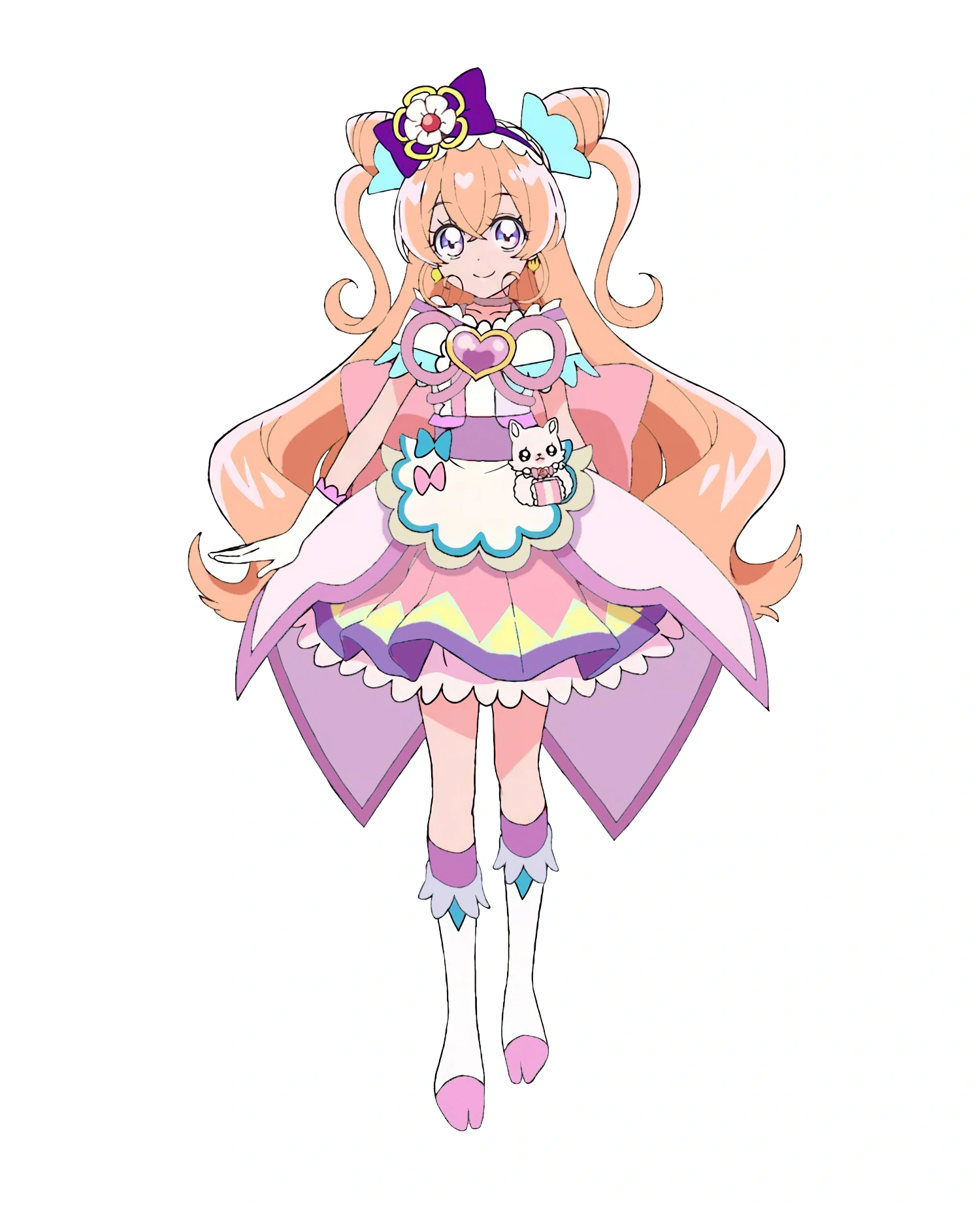Cure precious recolor as purple | Fandom