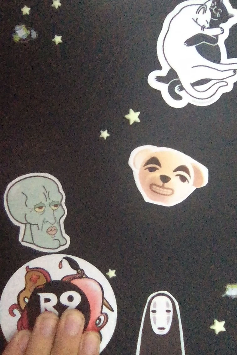 EYYY I put stickers on my sketchbook | Fandom