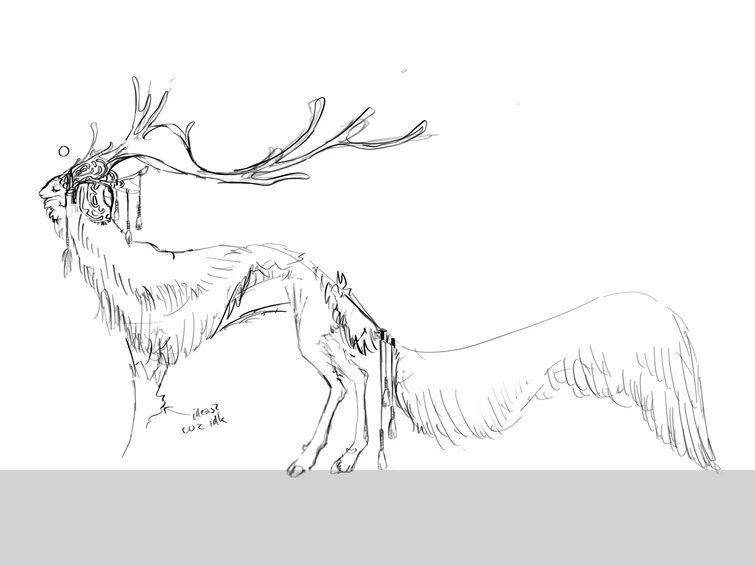 i drew my concept thing as fur/hair practise :D | Fandom