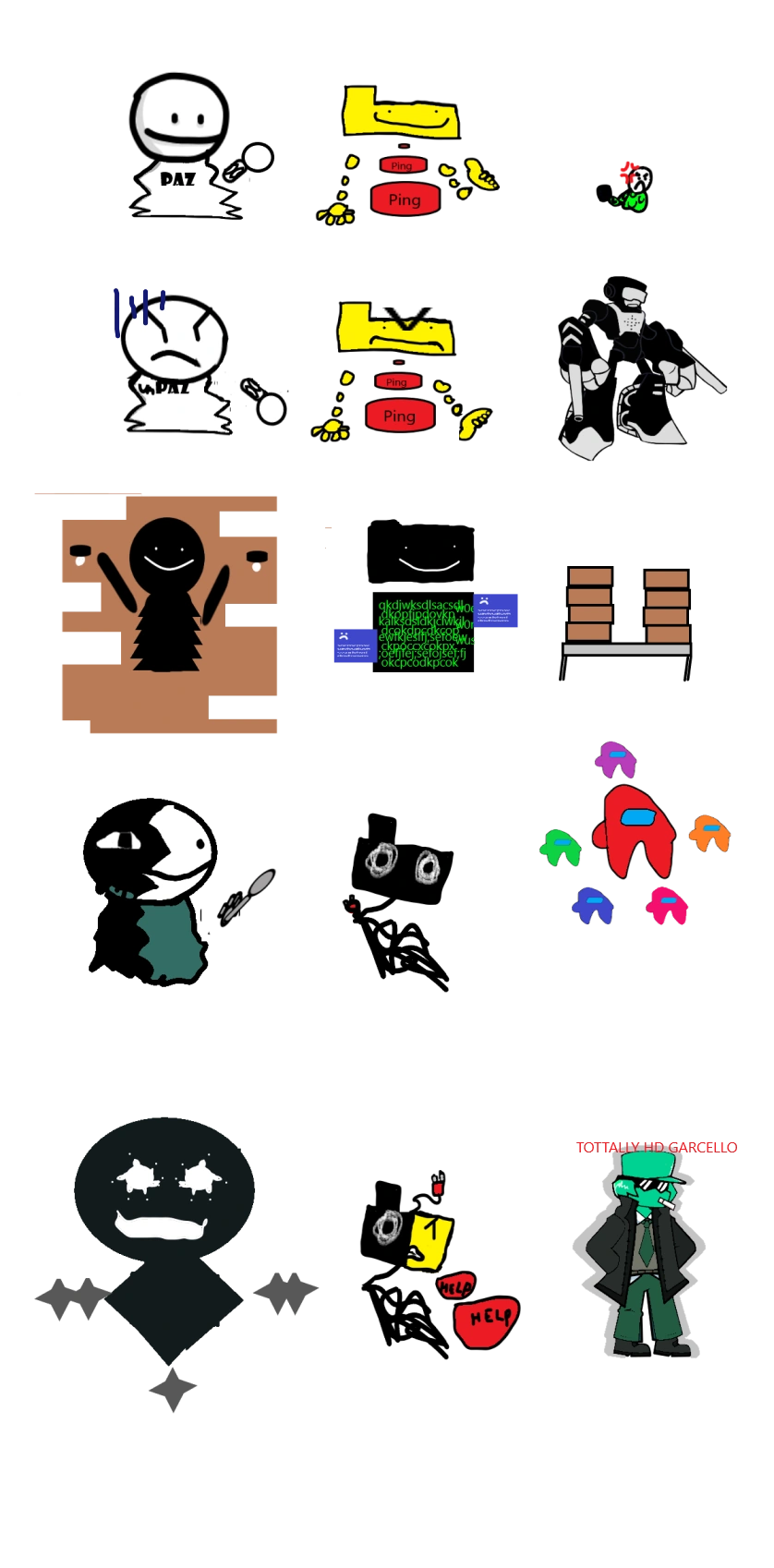 I made a minus little man ,Bob, and ron | Fandom