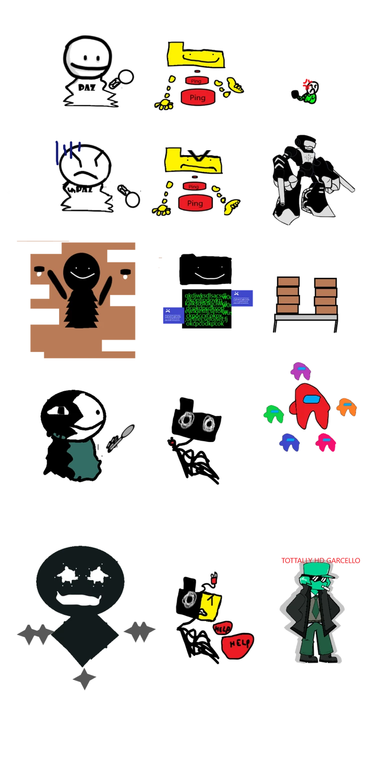 I made a minus little man ,Bob, and ron | Fandom