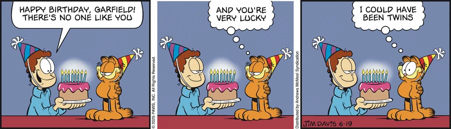 Congrats, Garfield is now 47 years old | Fandom