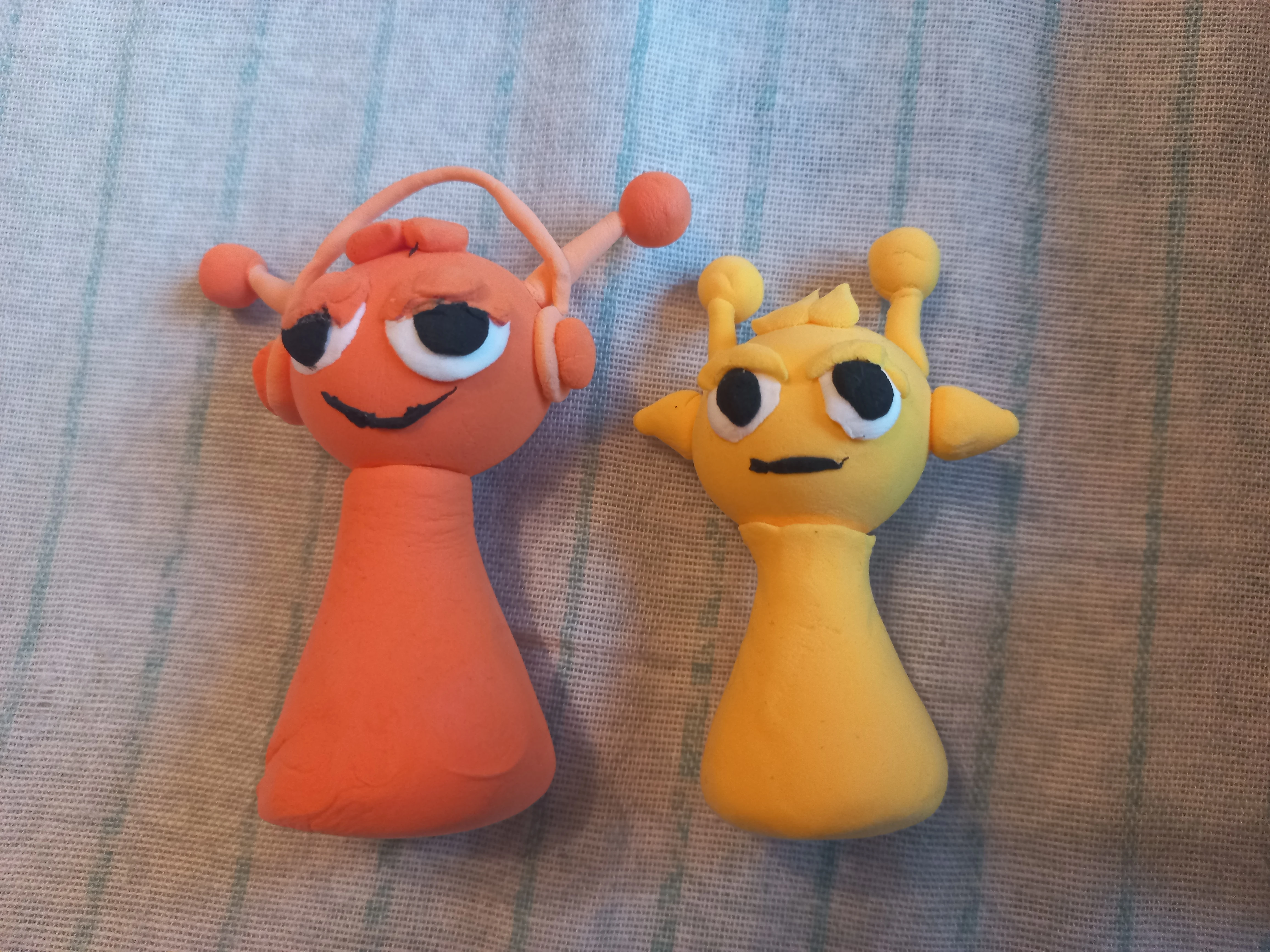 Oren and Simon made by clay | Fandom