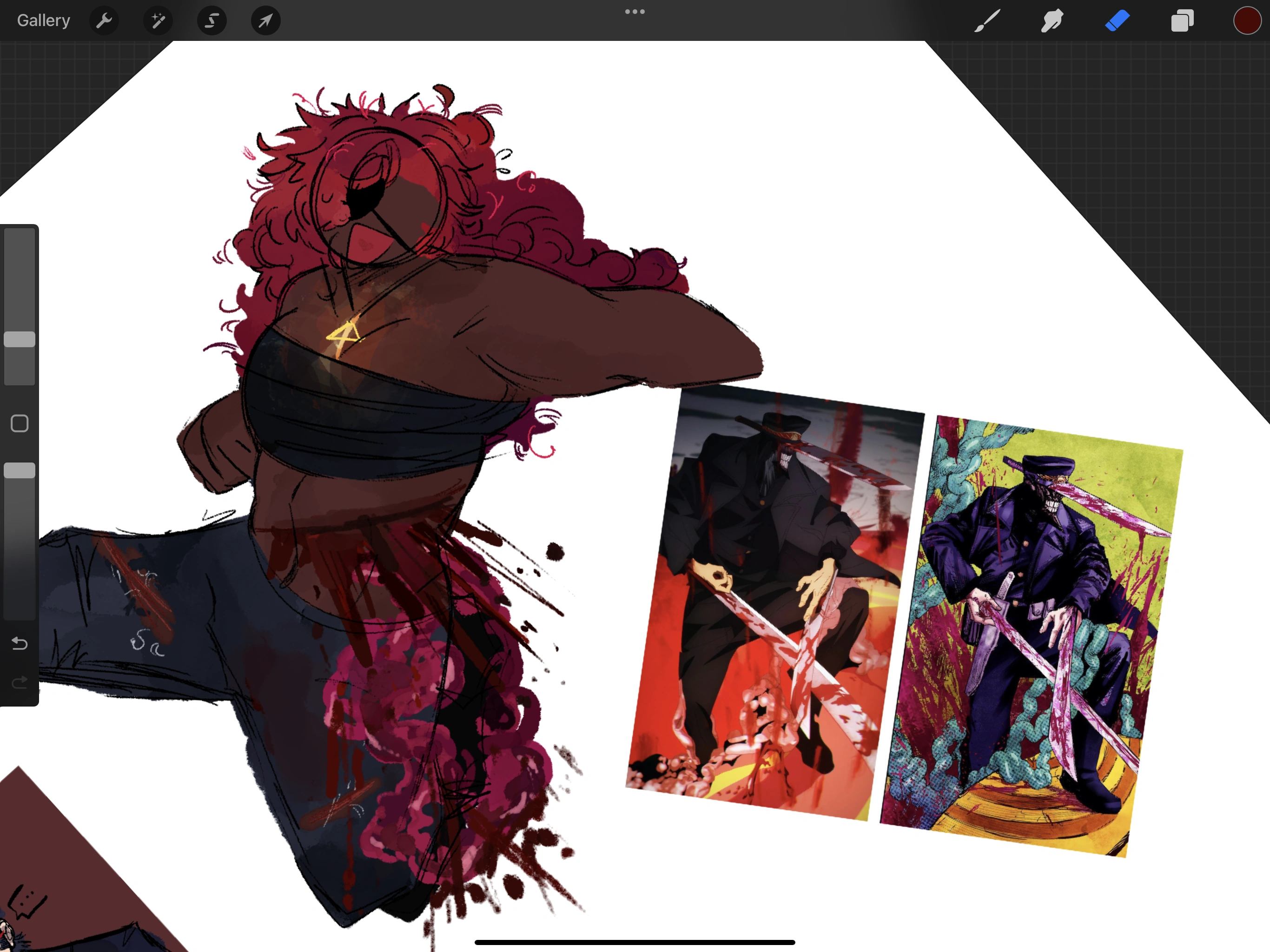 UH OH!!! WIP😭😭💀💀💀 BIG FAT GORE WARMIMG | Fandom