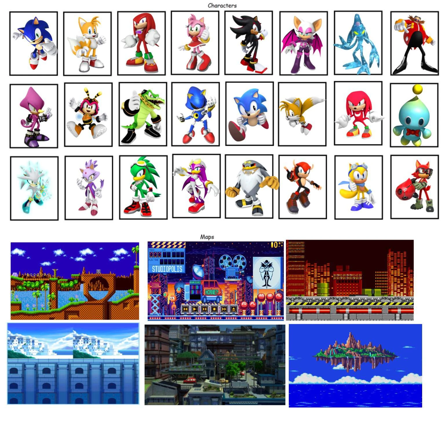 What I'd Like to see out of a Sonic Fighting Game. | Fandom