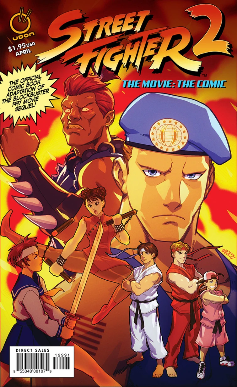 Udon's Street Fighter The Movie Comic Book | Fandom