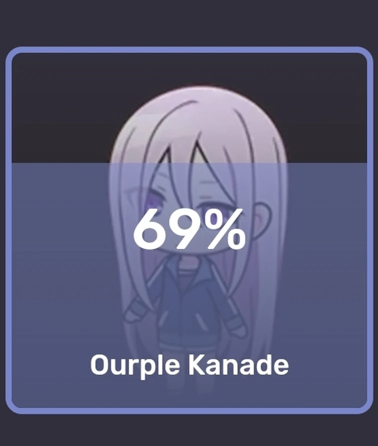 69 ourple kanade | Fandom