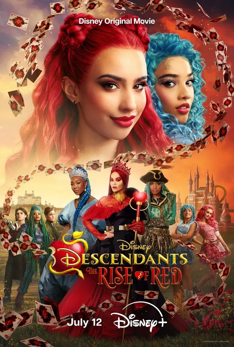I watched Descendants: The Rise of Red on my Disney+! | Fandom