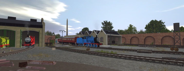 what if TATMR's ending was actually thomas taking lady to tidmouth ...