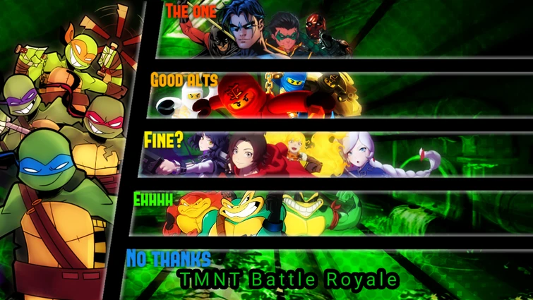 TMNT MU Tier List (imo) | Fandom