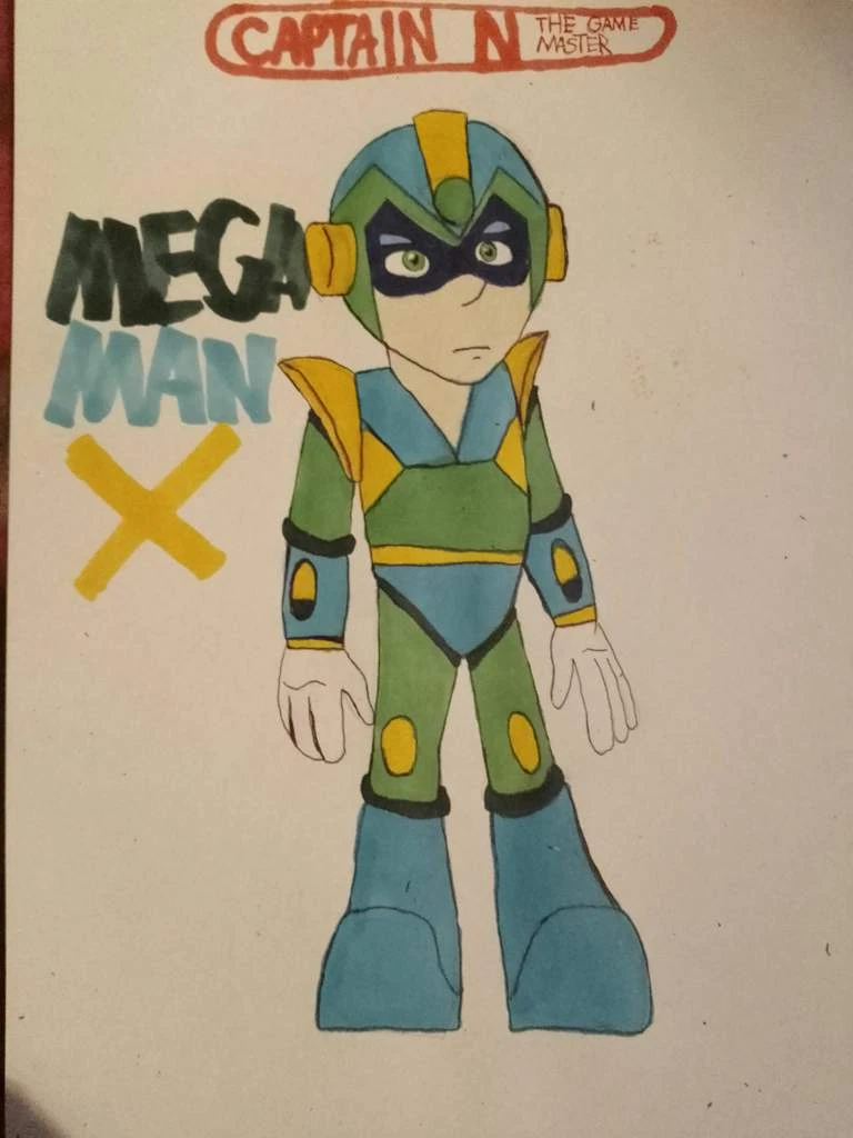 It's the mega powerful Megaman X ( I Did Not Make This Art I Found It ...