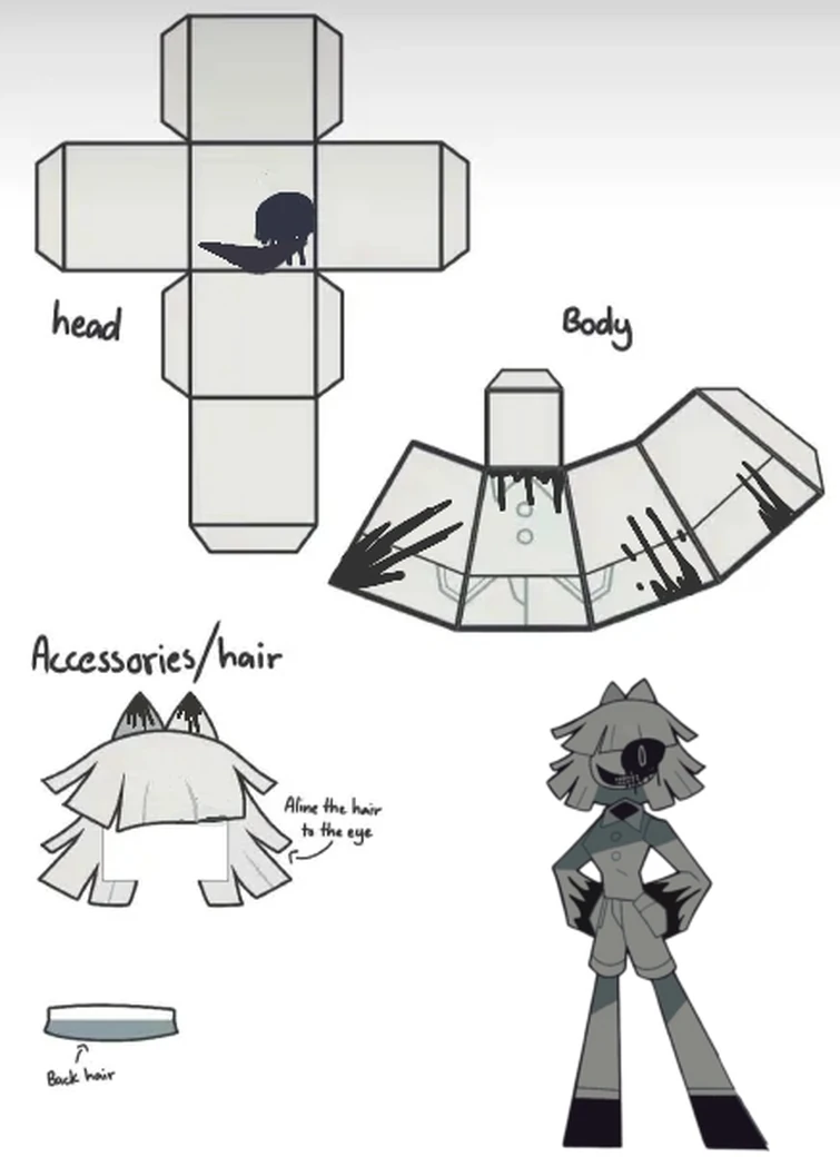 Claire.SYS phase 2 papercraft | Fandom