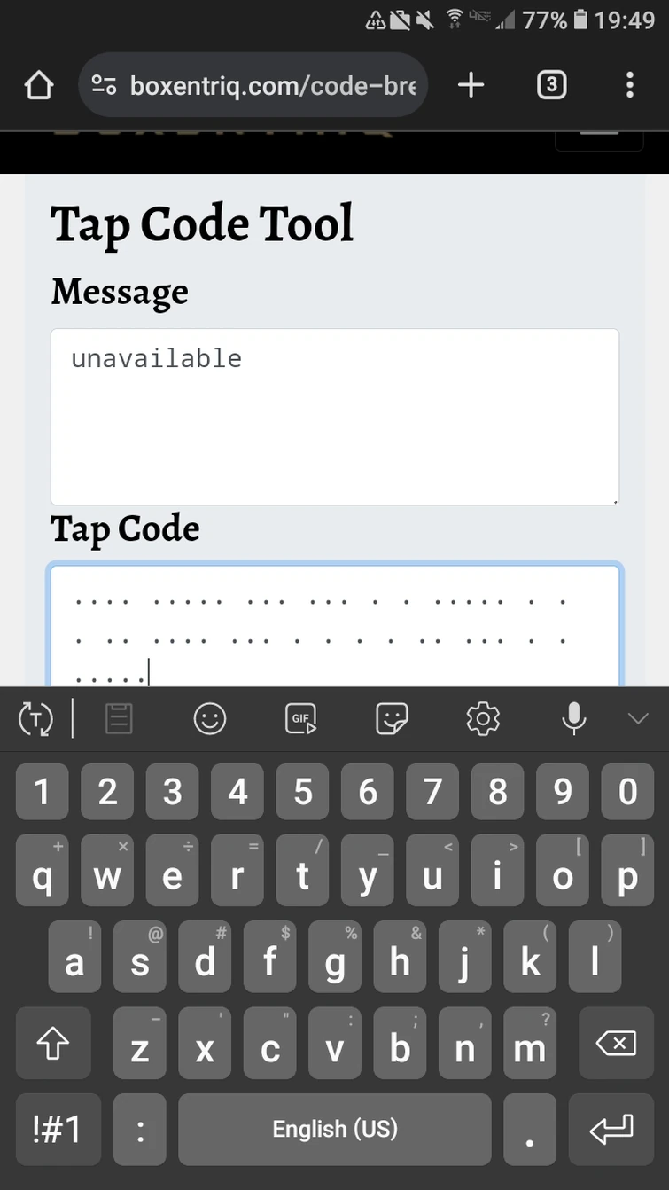 does anyone remember really any debug mentioning "Tap code?" | Fandom