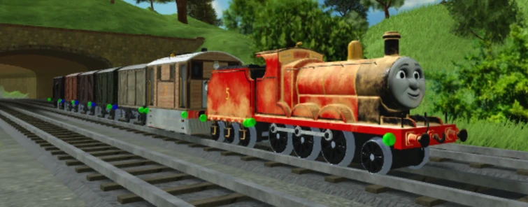 James Helping Toby | Fandom