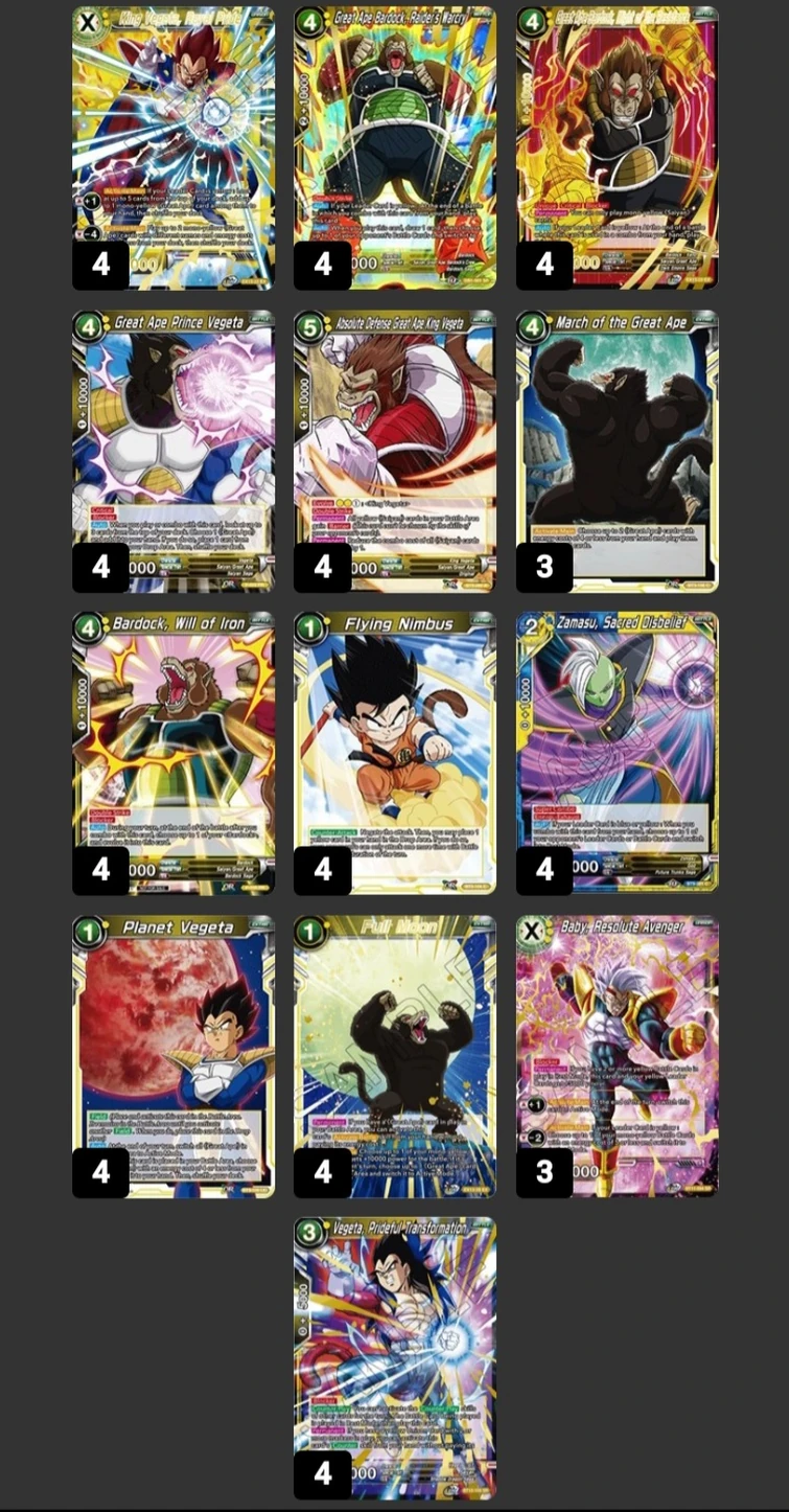 My Dream Card Deck, SS Gotenks Meta Apes | Fandom