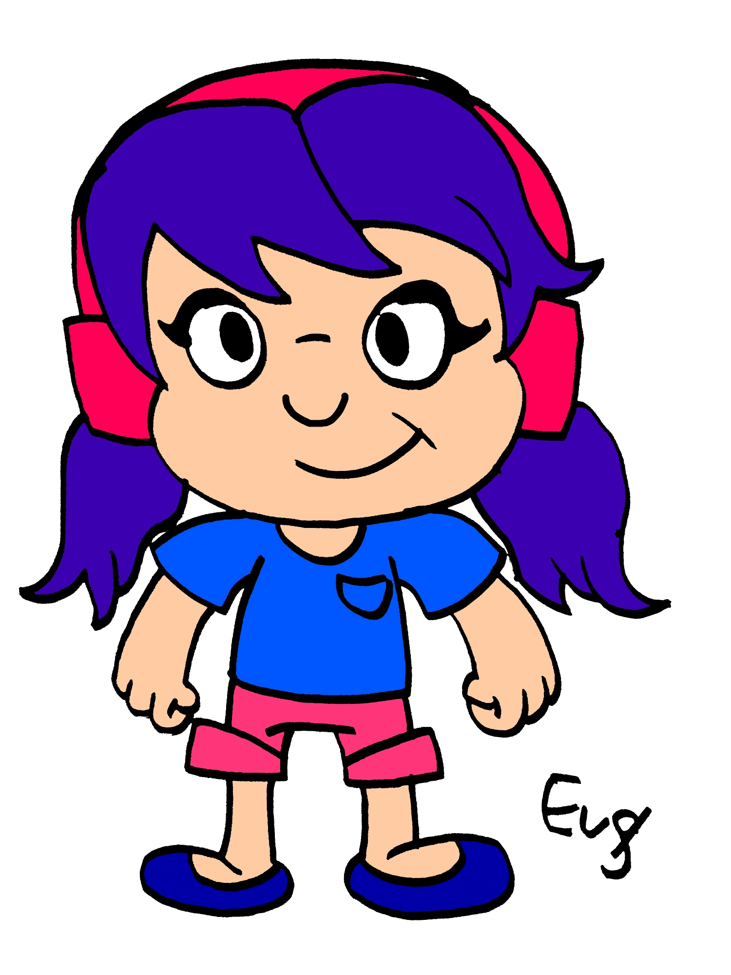 My drawing of Casual Jacky | Fandom