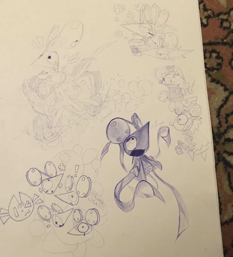 More art I kinda forgot to post earlier teehee oooohhh etooooo sticks ...