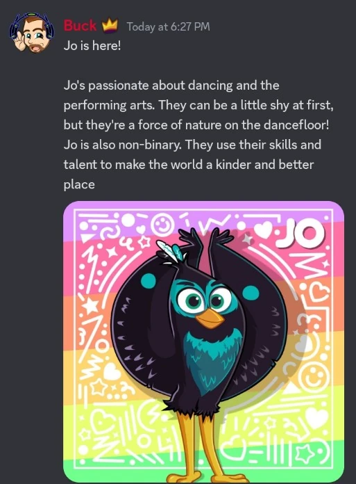 The new bird has been officially revealed in the Rovio Gaming Discord ...