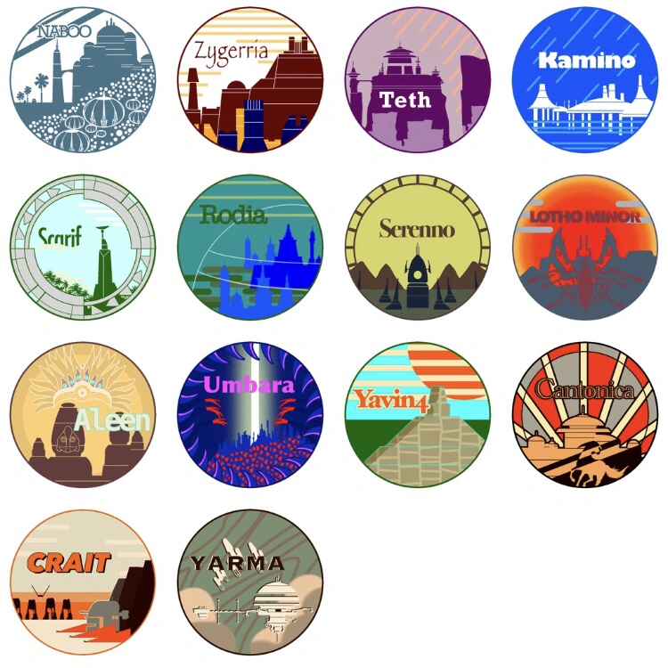 All the planet logos I made | Fandom