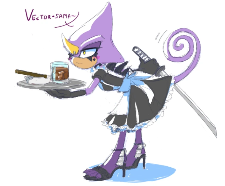 How cute would Classic Espio look in this outfit? | Fandom
