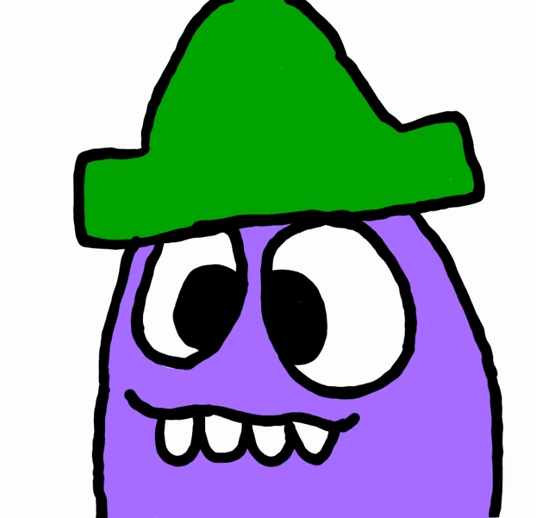 A recognizable character from Pillsbury! Goofy Grape! | Fandom