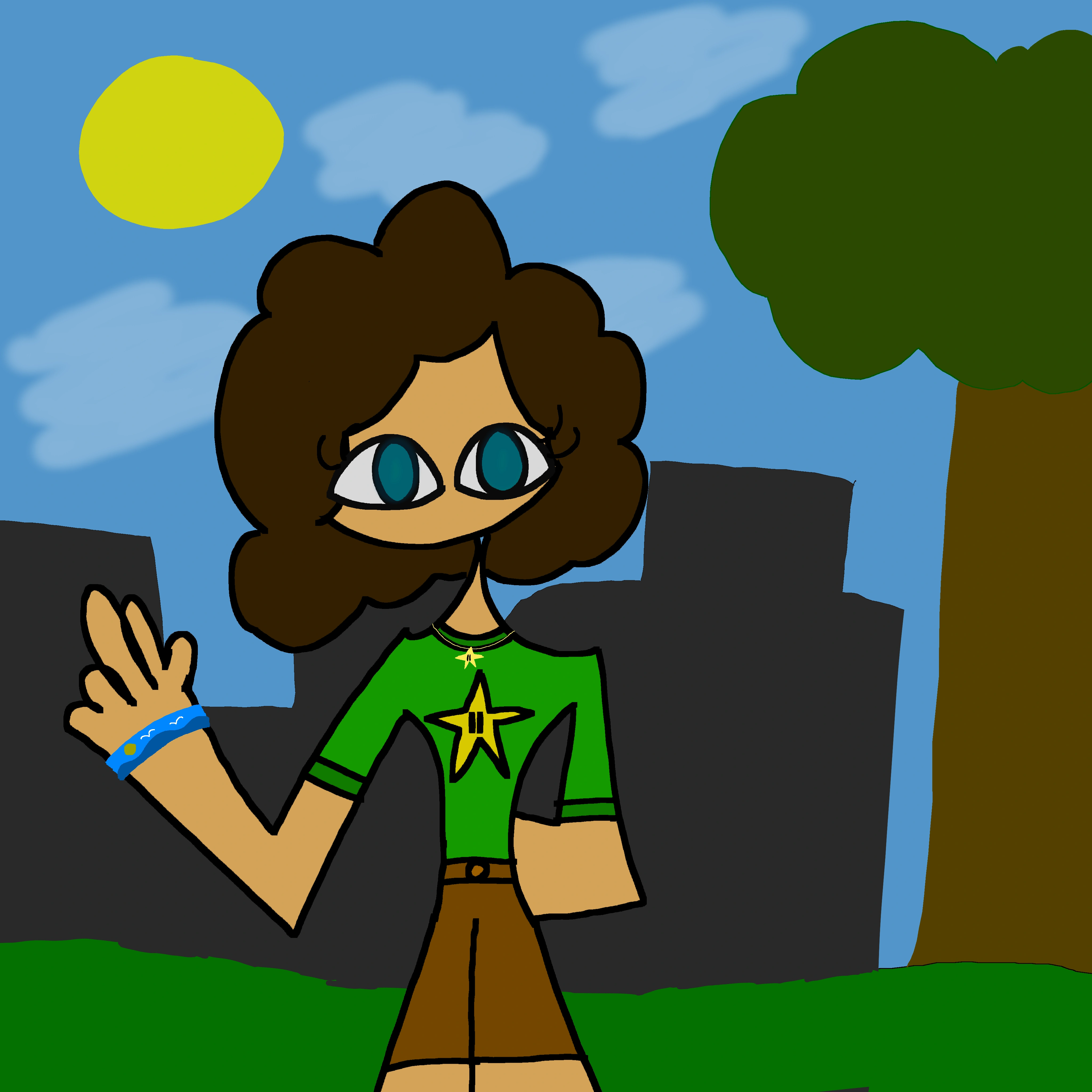 a little Kate doodle with bg | Fandom