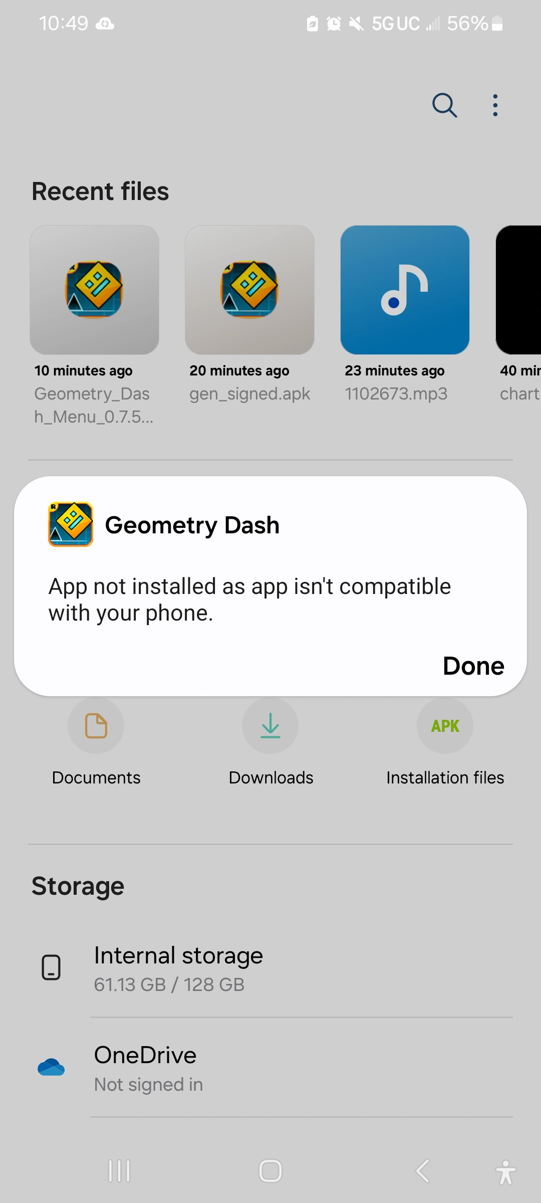 New android update makes GD undownloadable(and to an extent, not being ...