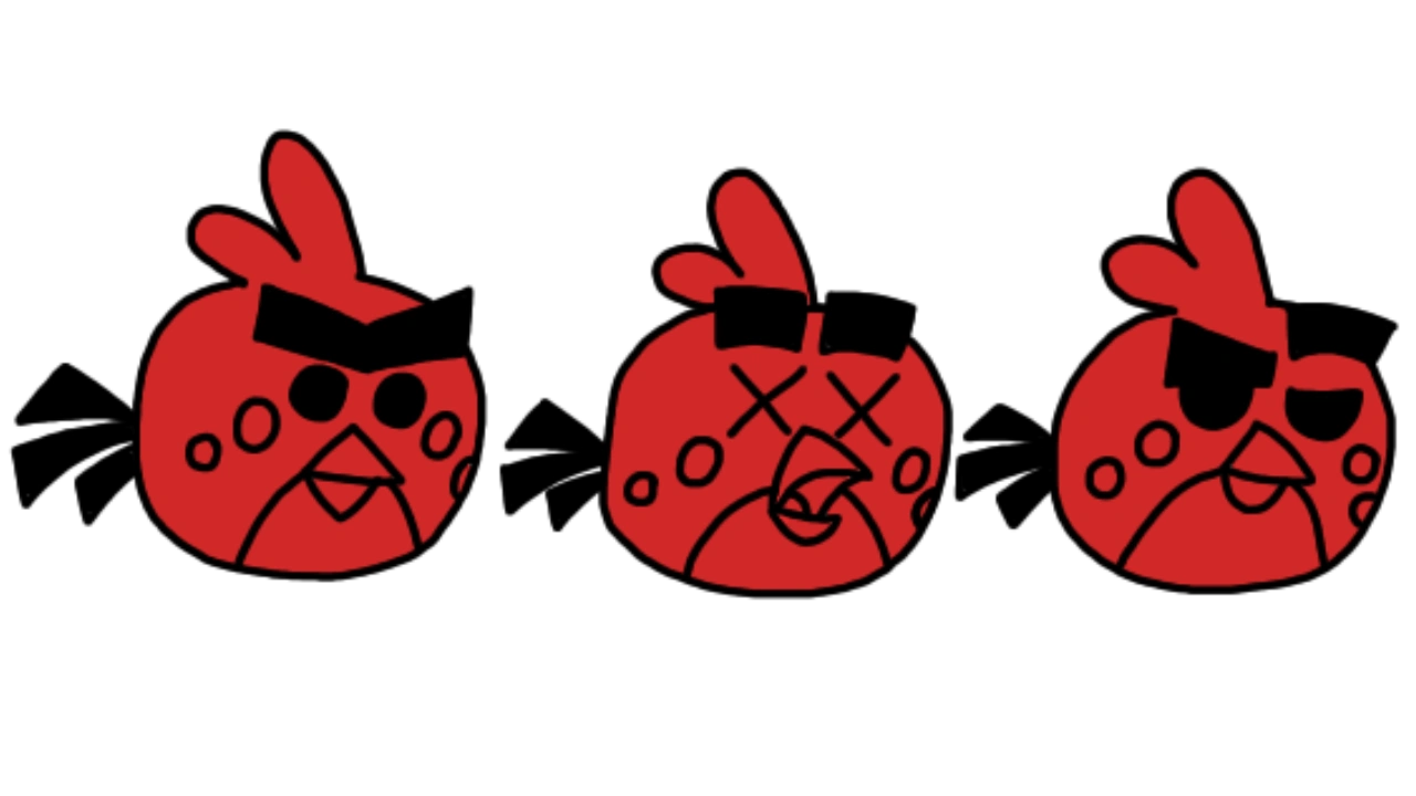 Red, Chuck and Stella as Friday Night Funkin' Icons for the FNF x Angry ...