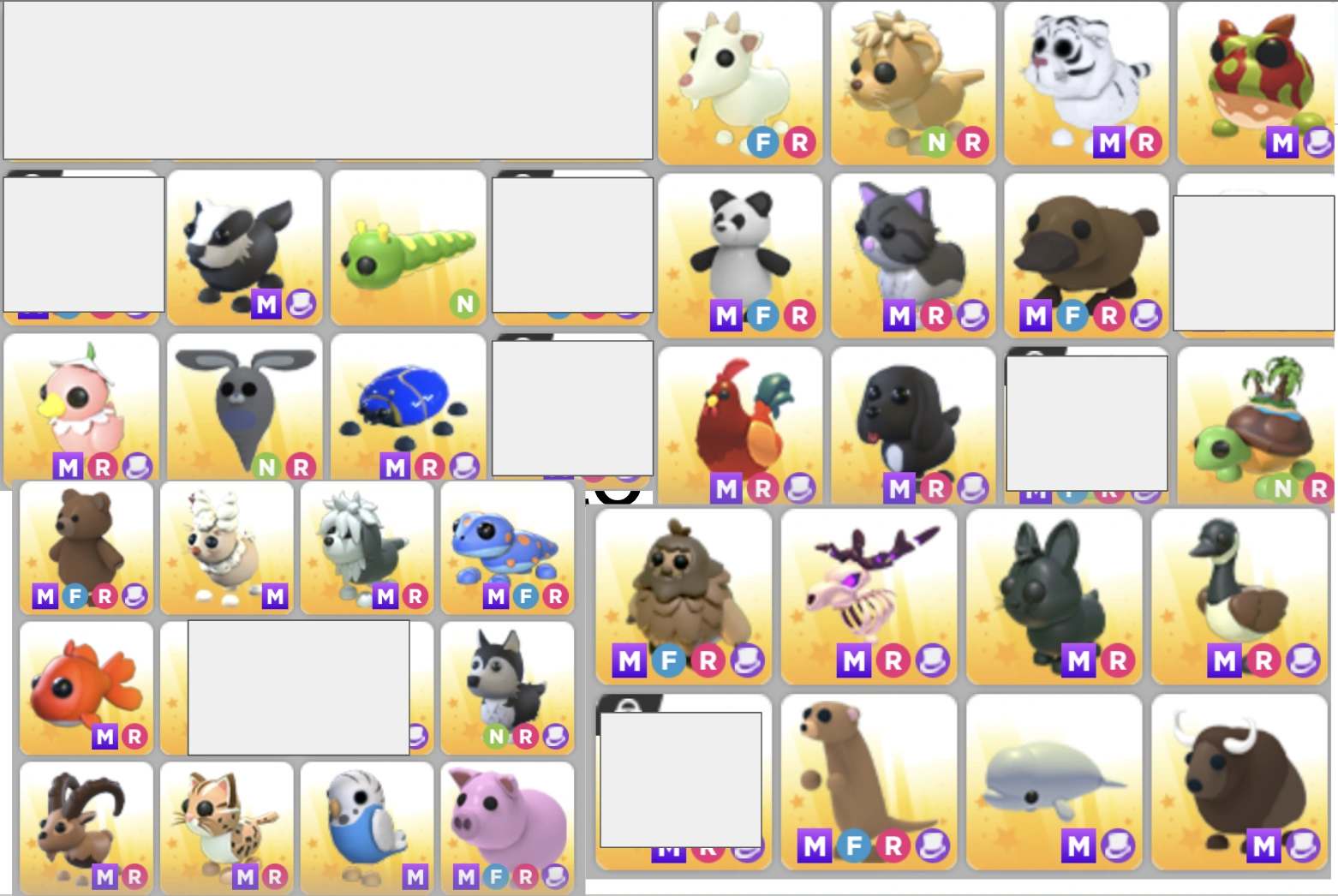 LF EXOTICS! EX:FROST UNI, VAMP DRAG, WILD DOG, SHEEEP, NESSIE, HOT ...
