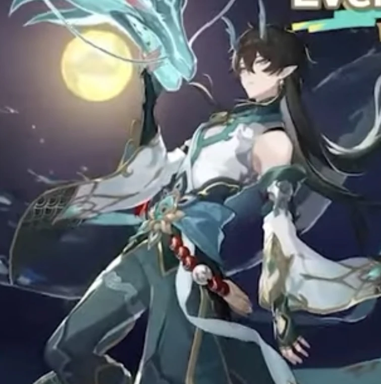 Imagine being new to HSR and immediately getting spoiled by seeing him ...