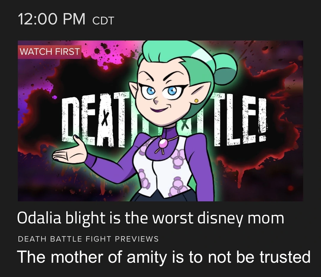 Odalia Blight vs Hadrian previews | Fandom