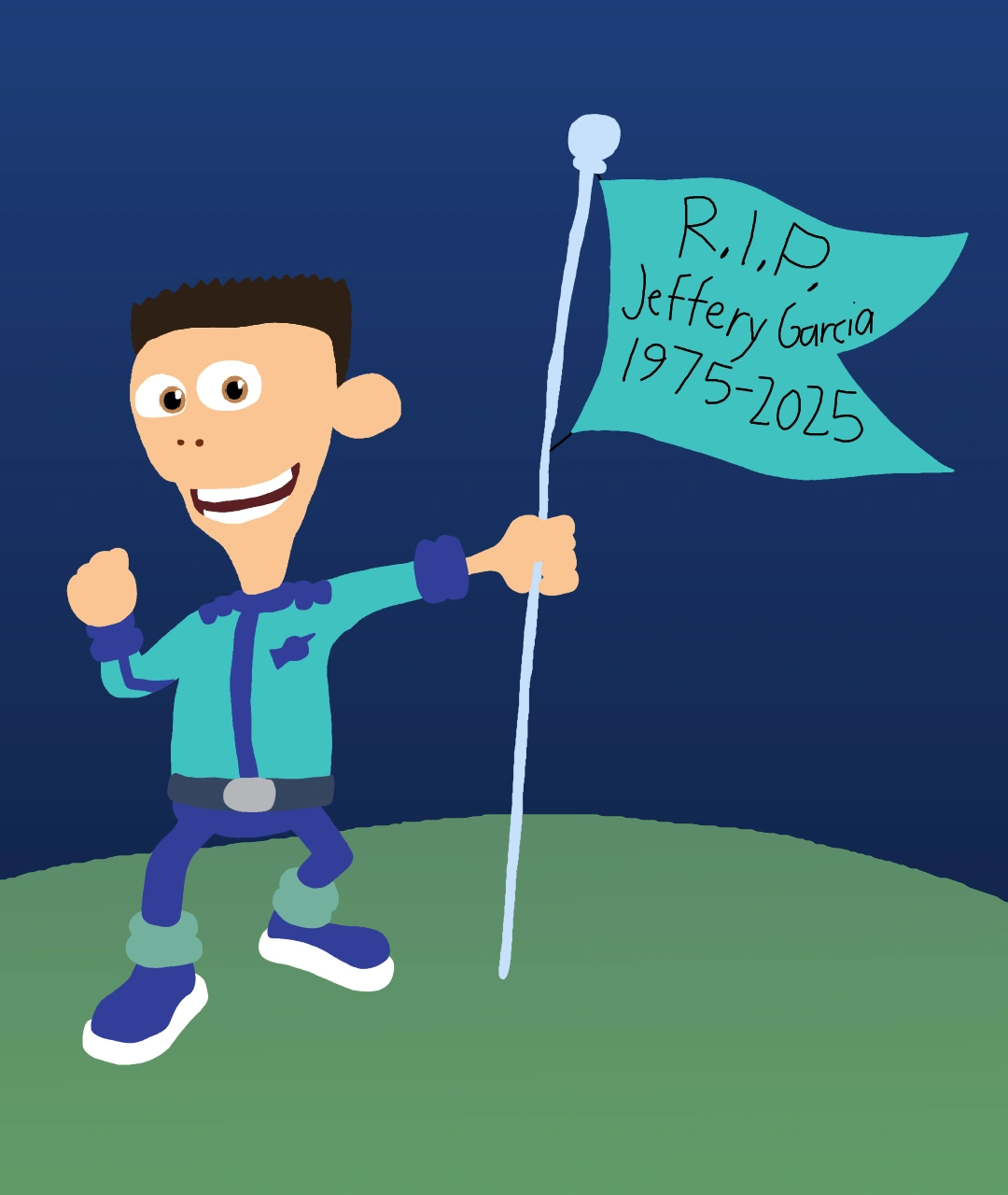 Jeffrey Garcia, the voice actor of Sheen, has passed away today. | Fandom