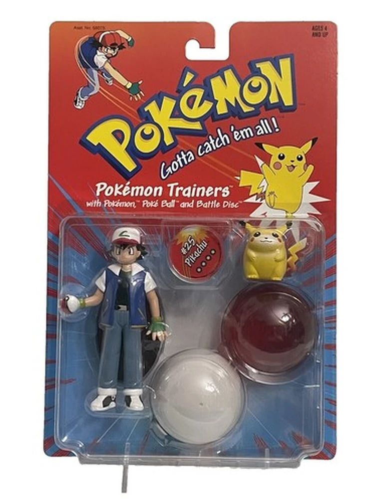 Tomy 1998 Ash Ketchum Vintage Pokemon Figure 4.75" | Fandom