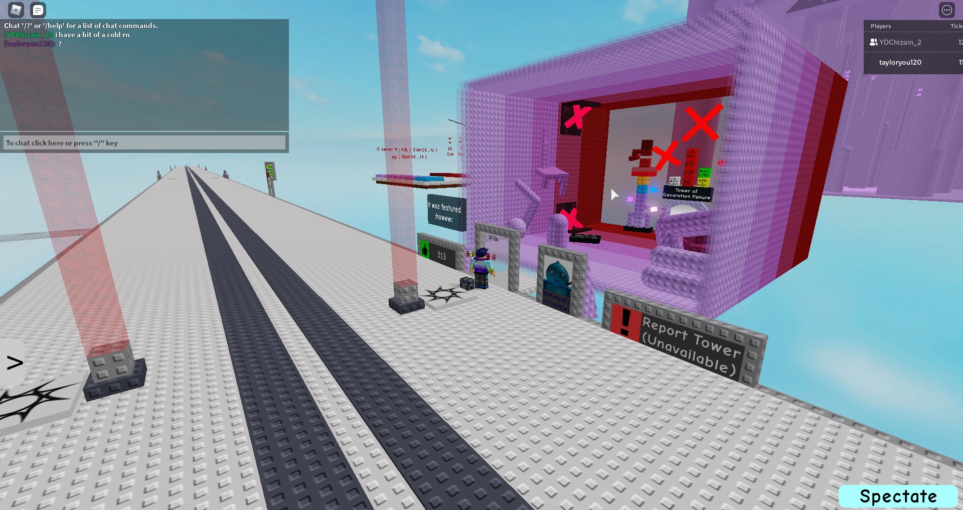 looks like someone is making ToGF in tower creator | Fandom